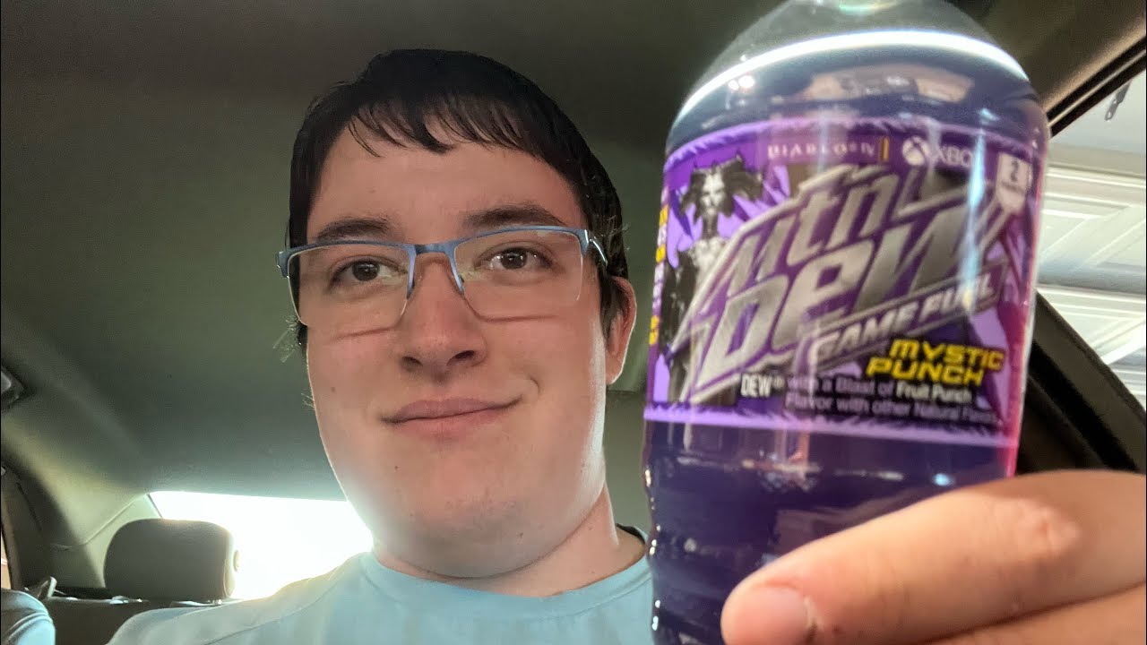 MTN DEW GAME FUEL MYSTIC PUNCH! Review - YouTube