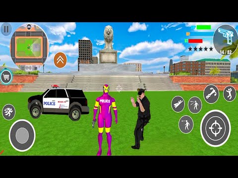 Police Officer Spider Rope Hero - Driving SUV Car Simulator - Android ...