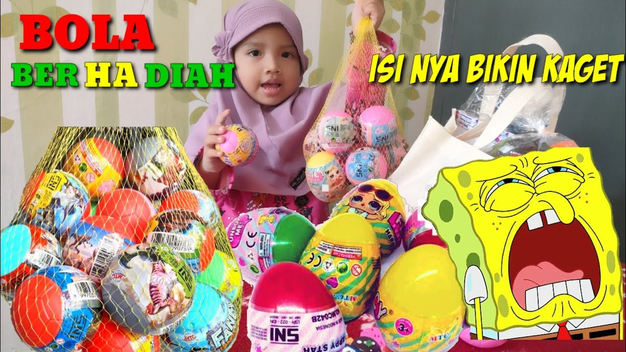 BERBURU MAINAN BOLA BERHADIAH SAMA AYAH - YouTube