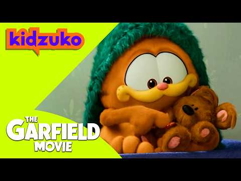 ❤️ Garfield Is The BEST And FURRIEST Friend 🐈 | The Garfield Movie | @Kidzuko