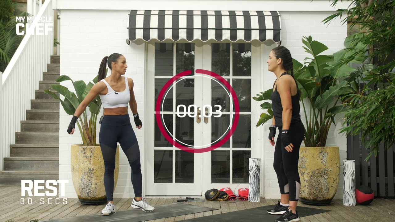 LINN SANDSTROM | PARTNER WORKOUT 2 | CARDIO BOXING - YouTube