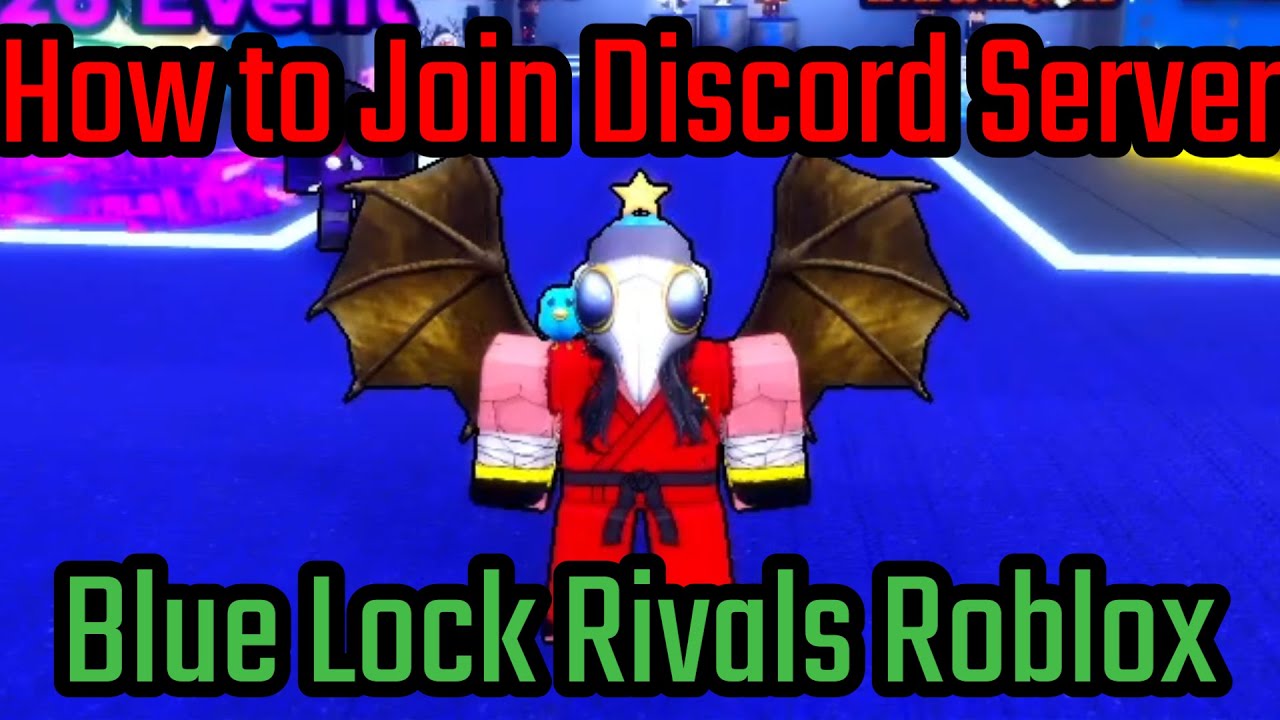 How to Join Blue Lock Rivals Roblox Discord Server - YouTube