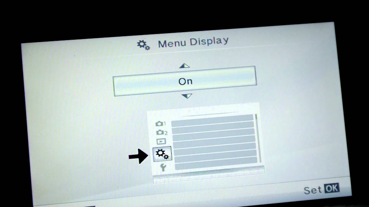 Super Control Panel activation in the Olympus Pen Mini E- PM2 - YouTube