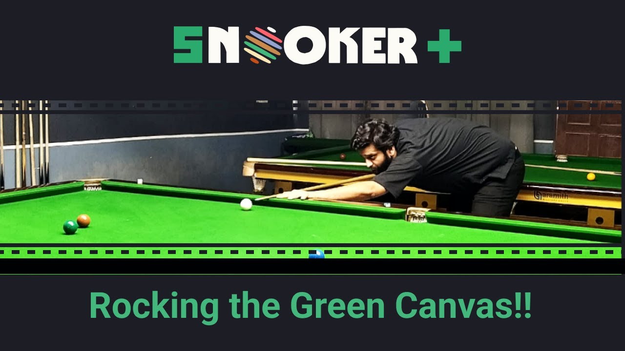 Snooker Plus: Saurav Johari's Dynamic 50 on the Green Canvas! - YouTube