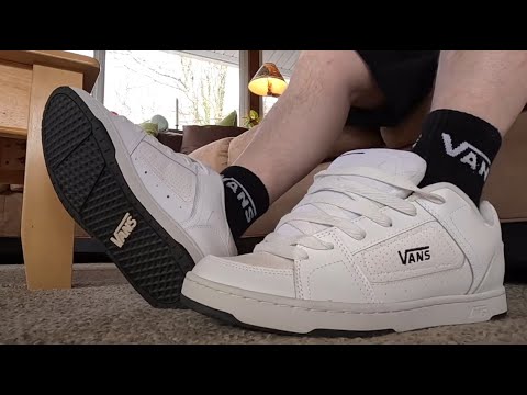 Vans Adder in White - YouTube