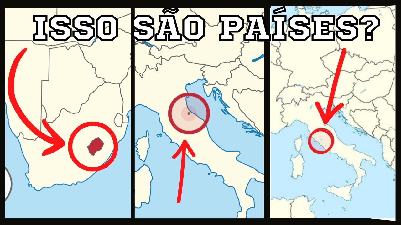 O QUE SÃO PAÍSES-ENCLAVES? - YouTube