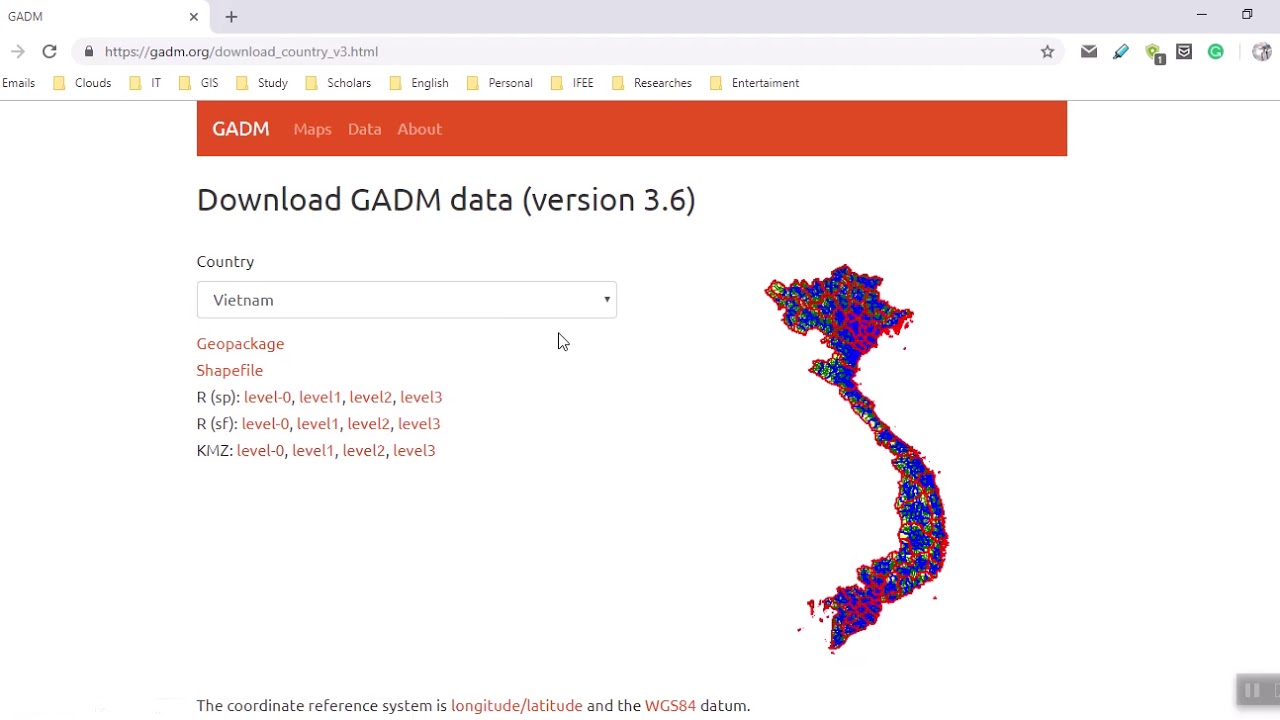 2. Download National Administration Boundary Shapefile - YouTube