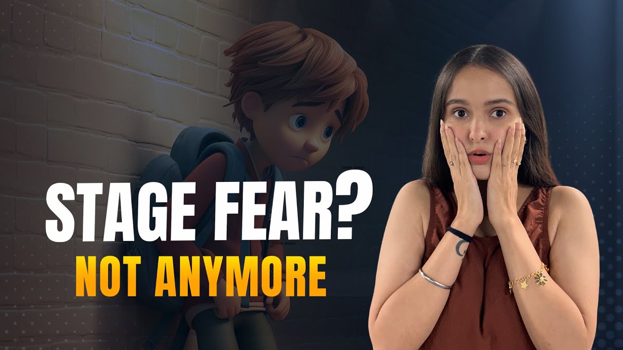 How to overcome STAGE FEAR? Step by step guide! - YouTube