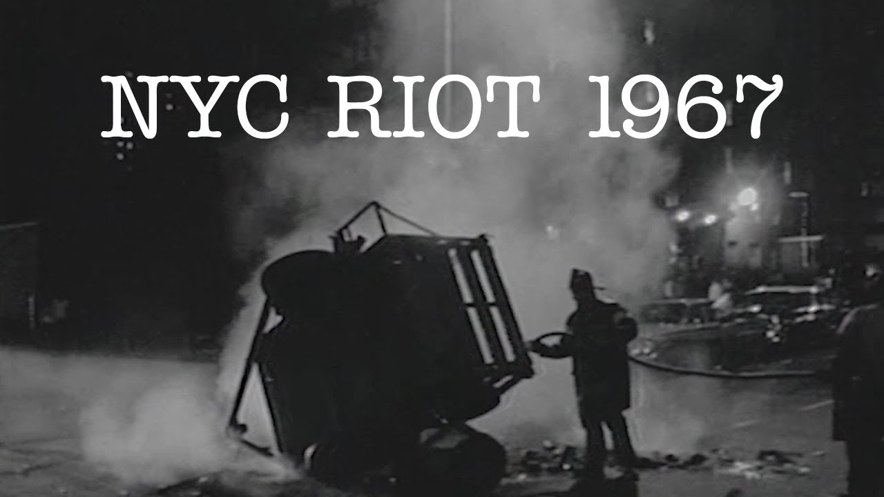 NYC Riot 1967 - YouTube
