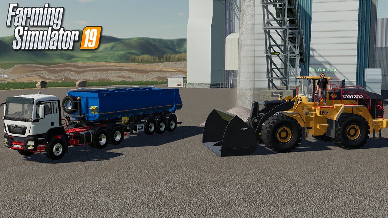 🚧 CINEMATIC SELLING GRAVEL IN THE CONSTRUCTION SITE 🚧|| TCBO MINING ...