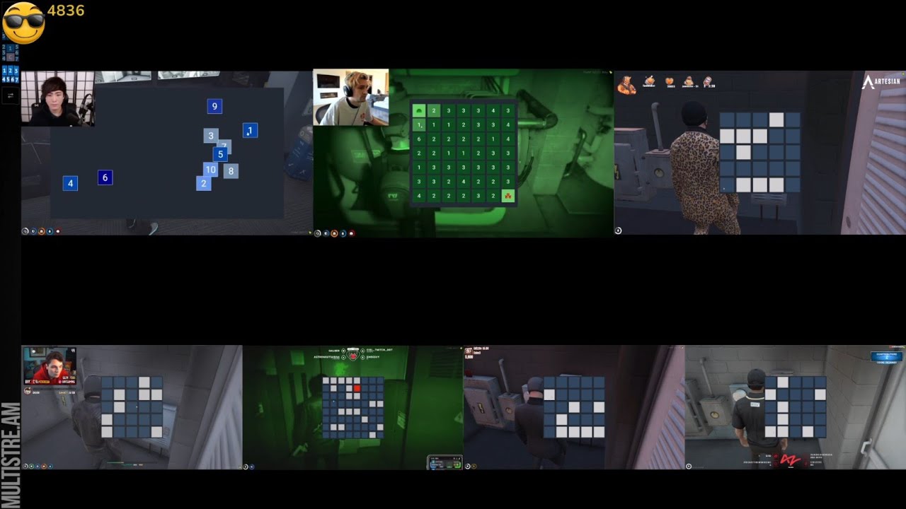 DW, Nidas & Blau Watching Cleanbois Casino Heist | Nopixel 3.0 - YouTube
