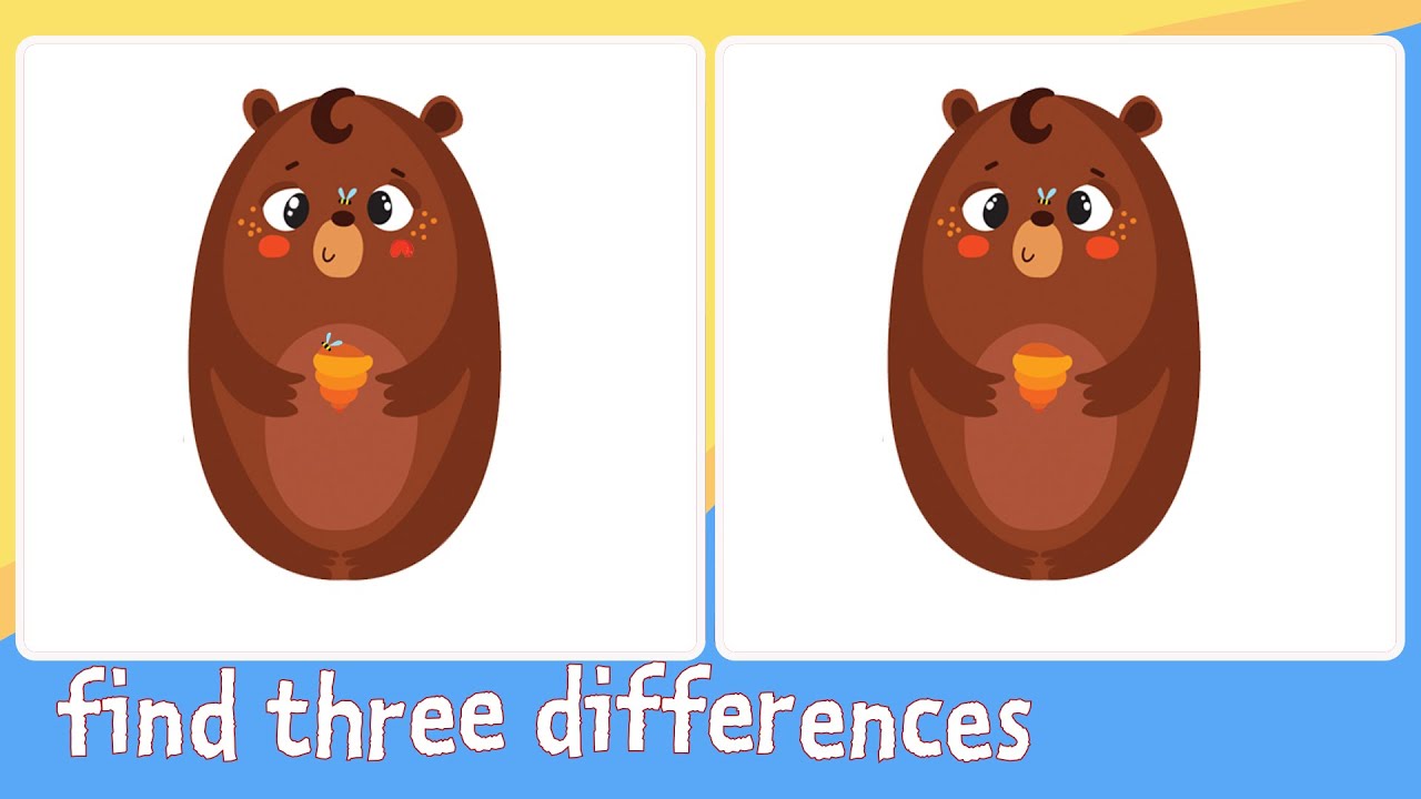 BRAIN GAME--Find Three Differences--#49 - YouTube