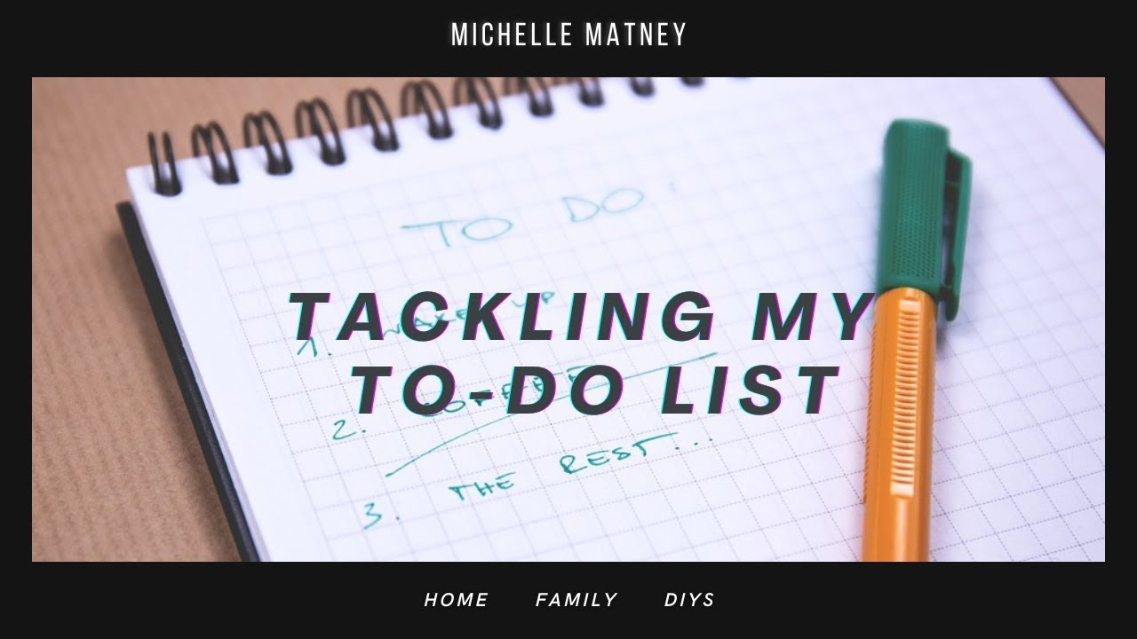 Tackling My To-Do List | Grocery Haul, Baking, Home Projects - YouTube