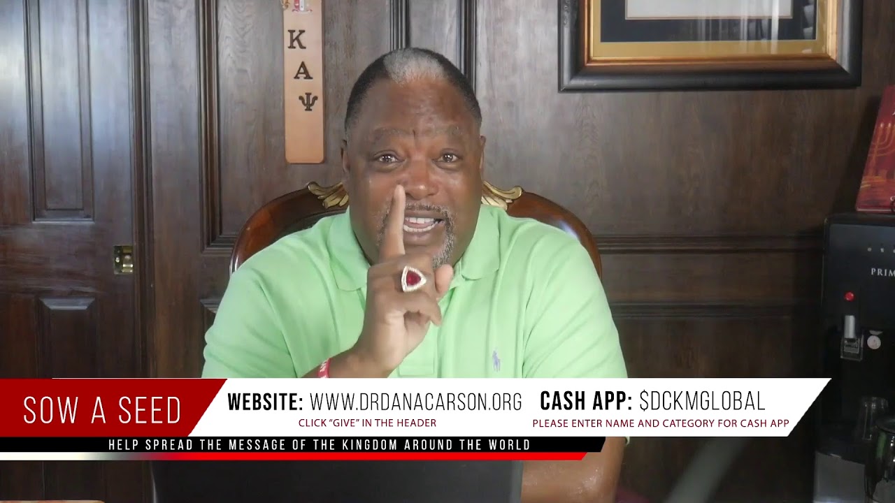 Noon Bible Study with Dr. Dana Carson - Wednesday, May 27th - Callings ...