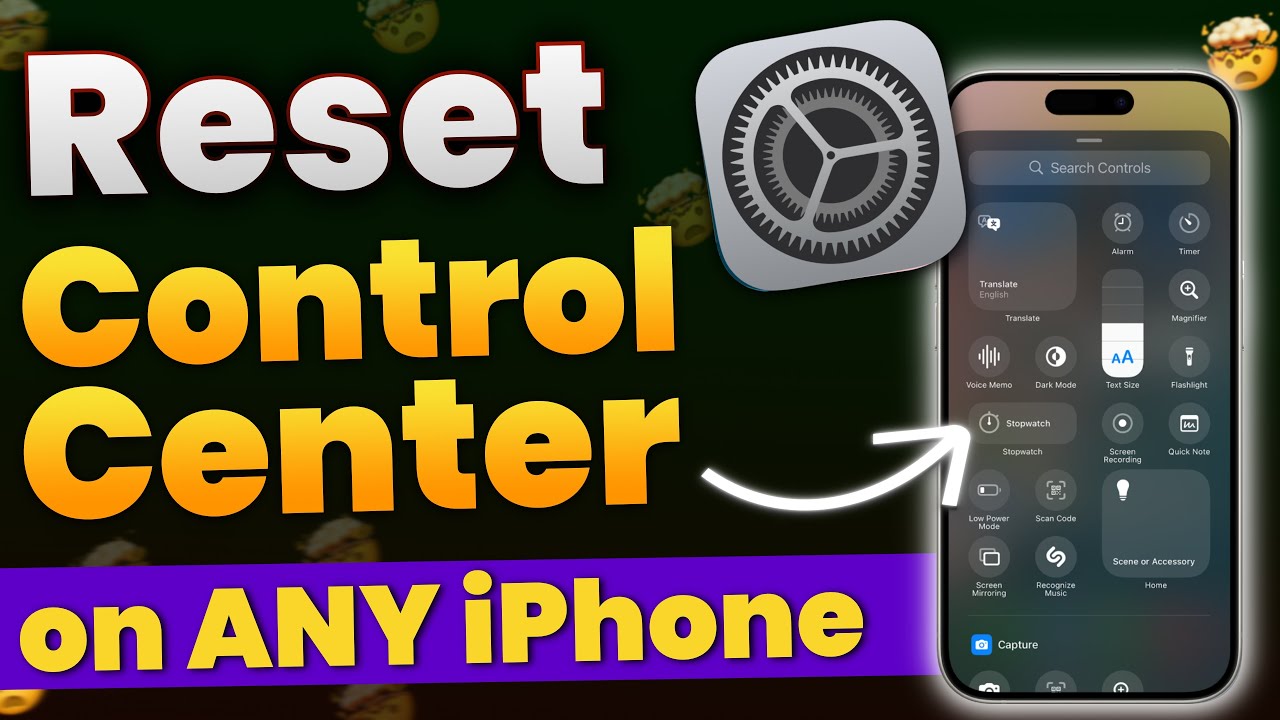 How to Reset Control Center on ANY iPhone? 2 Ways to Reset iPhone ...