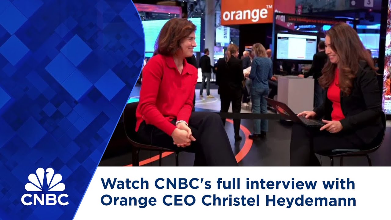 Watch CNBC's full interview with Orange CEO Christel Heydemann - YouTube