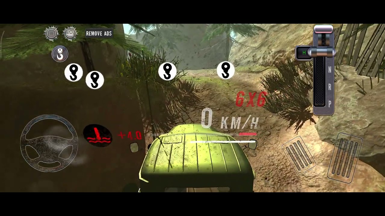 Driving the Beast! Off-Road Truck in Deep Forest Trails | Tigers Games ...