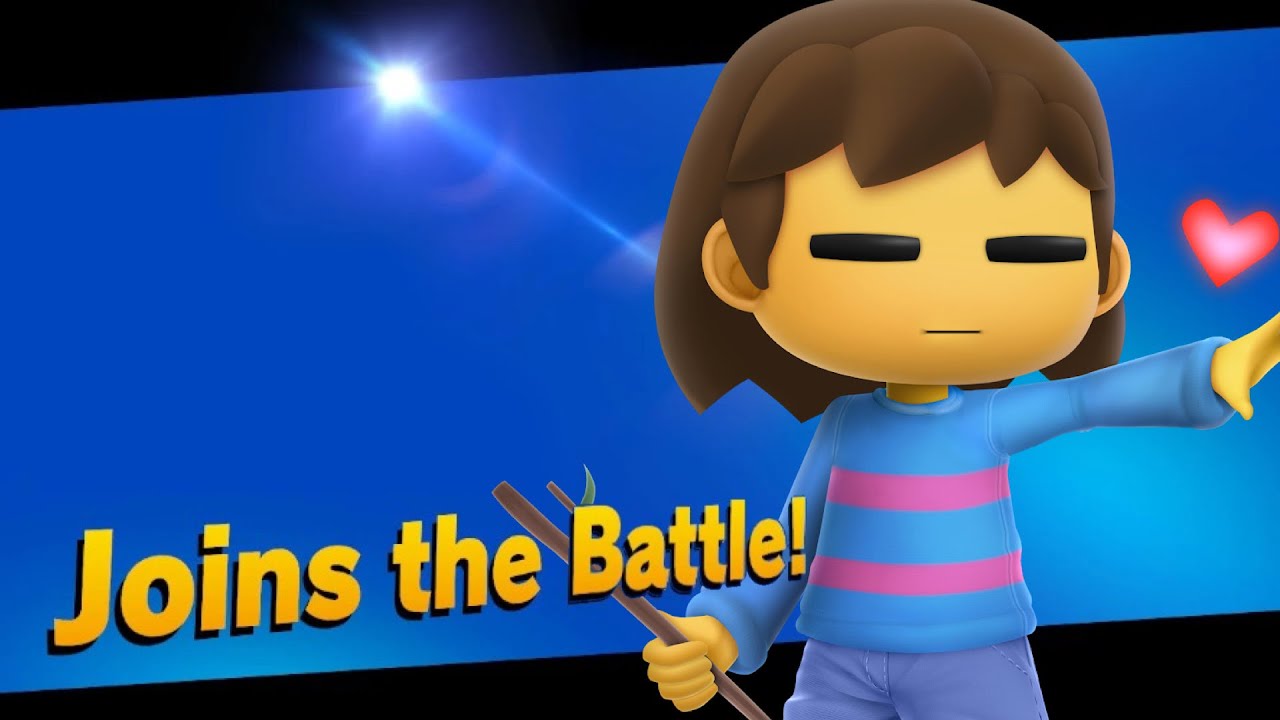 Super Smash Bros. Ultimate - Frisk Reveal Trailer (Fan-Made) - YouTube