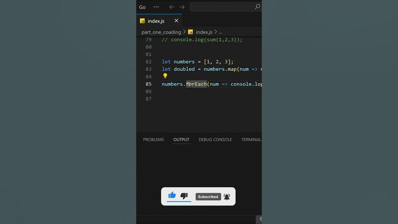 Map forEach in Js #javascript #css #coading #html #tricks #javascripttutorial #chatgpt #ai - YouTube