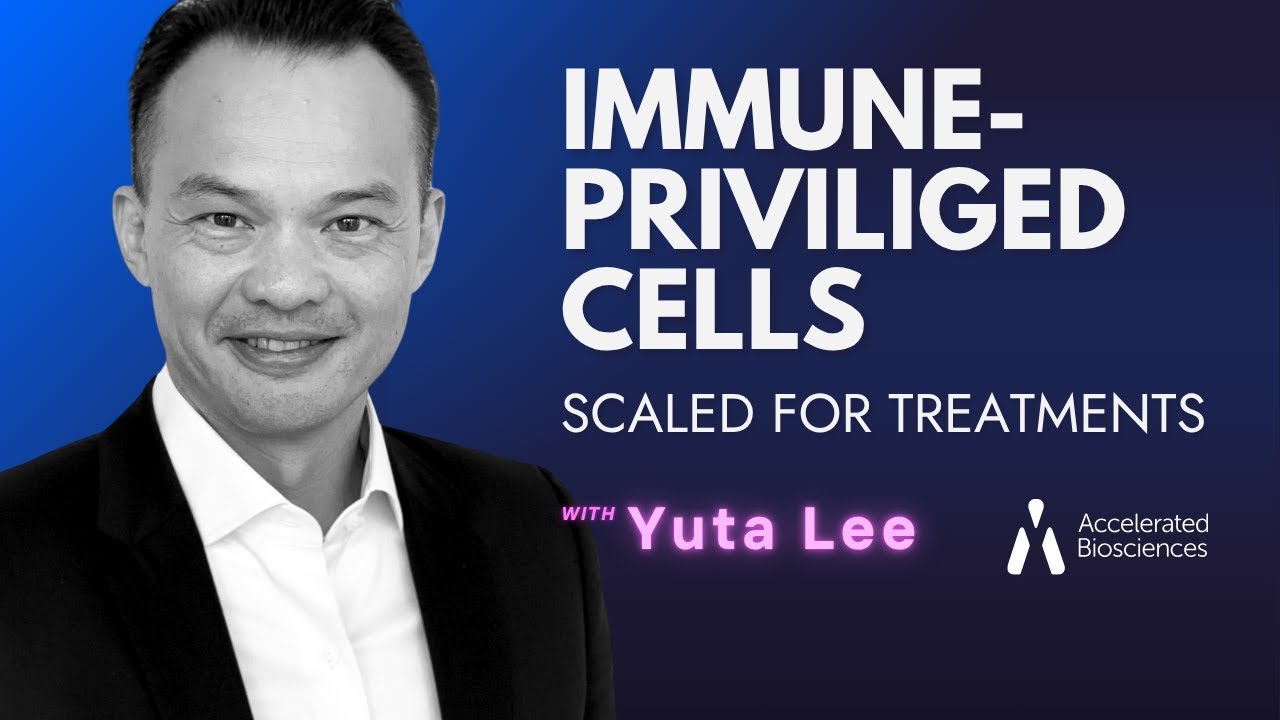 Immune-Privileged Cells Scaled for Treatments with Yuta Lee - YouTube