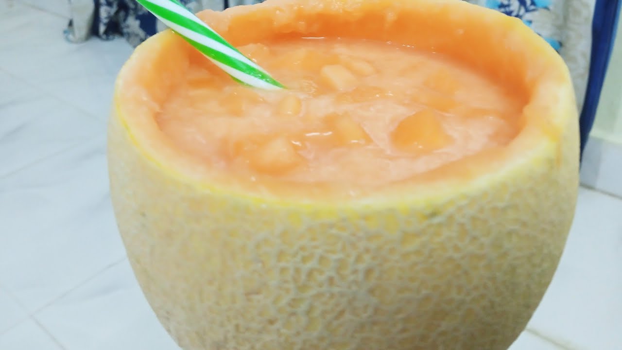 Summer healthy refreshing musk melon juice కర్బుజా జ్యూస్ - YouTube
