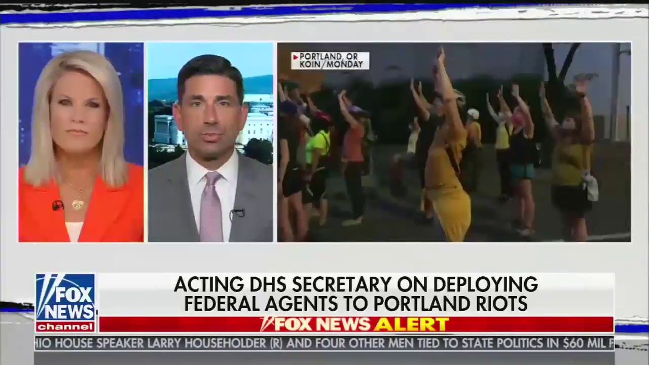 DHS Secretary Wolf admits to proactive arrests - YouTube