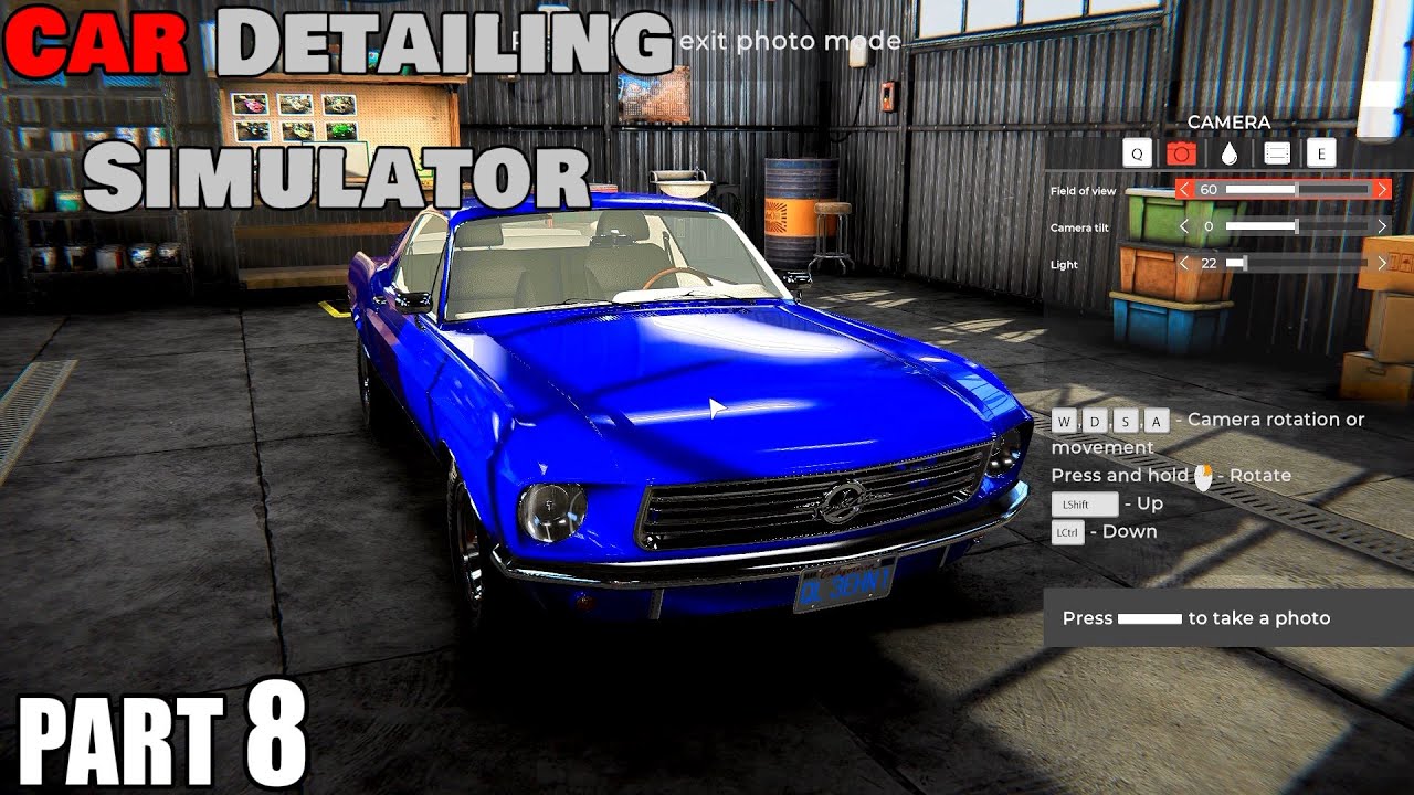 Car Detailing Simulator Gameplay Part 8 - Salem Spectre Fastback / PC ...