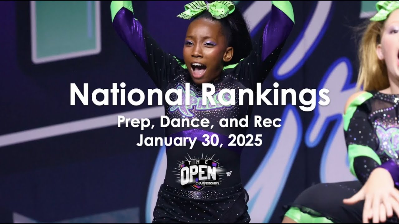 January 30, 2025 - National Rankings for Prep, Dance, and Rec Divisions ...