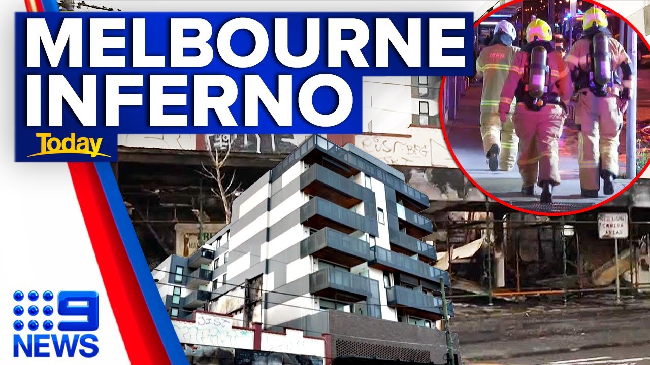 Residents evacuated, smoke warning after Melbourne fire | 9 News ...