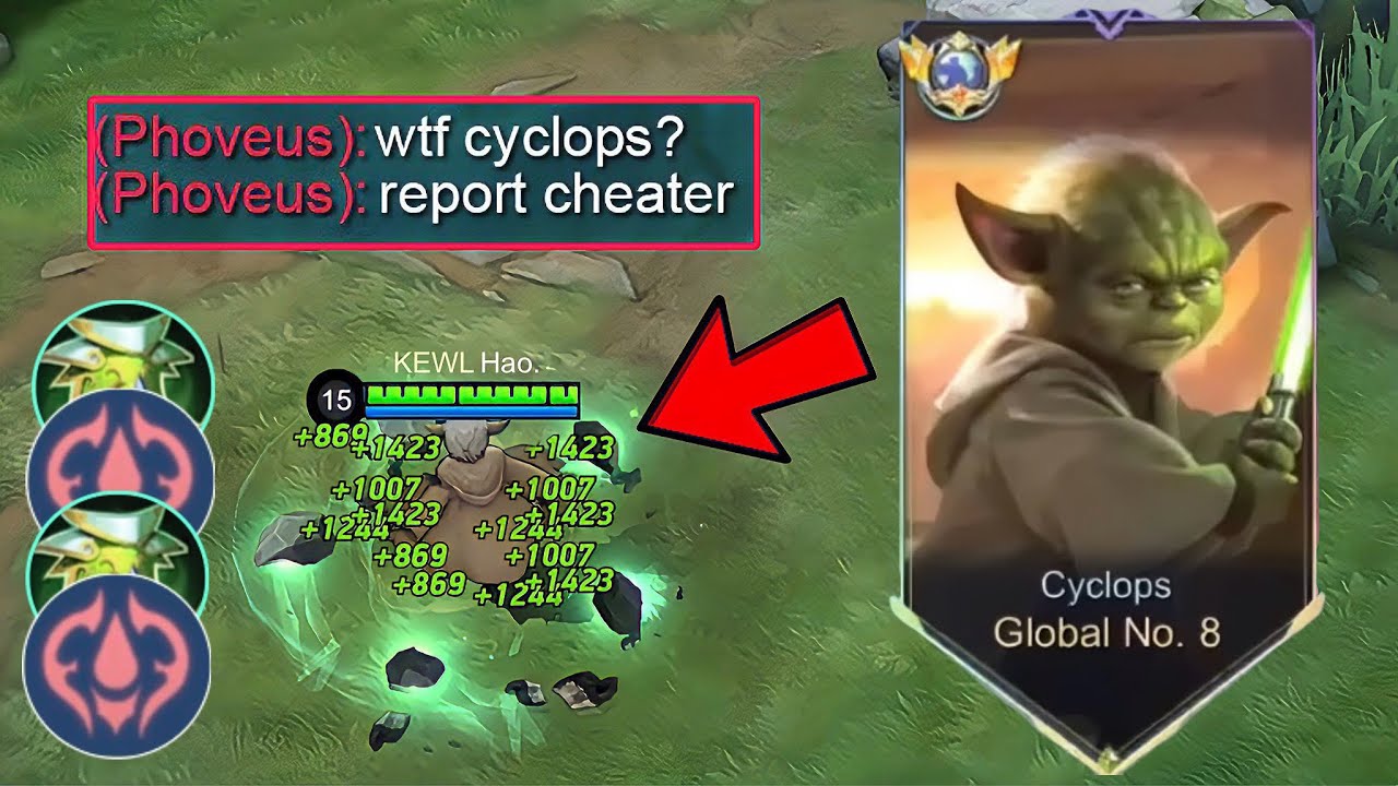 NEW CYCLOPS FIGHTER EMBLEM BUILD 2024 (Must Try) - Mobile Legends - YouTube