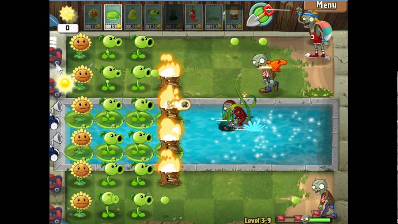 plants vs zombies 2 pak pool day 9 unlocked tall nut (not use) - YouTube