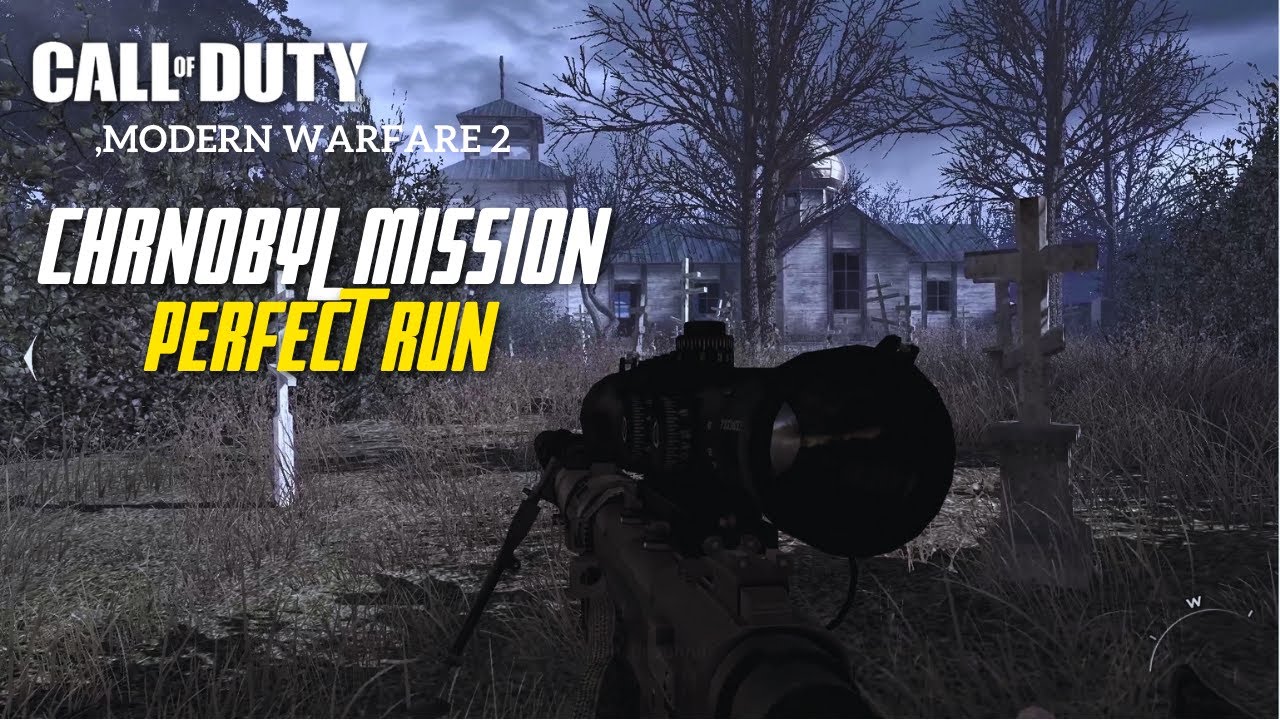 Chernobyl Mission (Hidden) Perfect Run / Call of Duty MW2 - YouTube