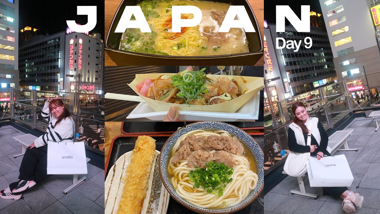 JALAN JALAN KE JEPANG! D9 | explore osaka! kitatake udon, ichiran no ...