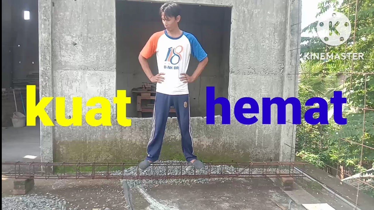 Review rancangan besi ring balok untuk membangun rumah - YouTube