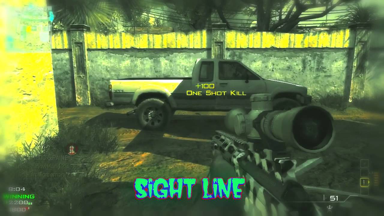 NEW Series - The Fundamentals of Sniping - Vol 1 - Mw3 - How to Snipe ...