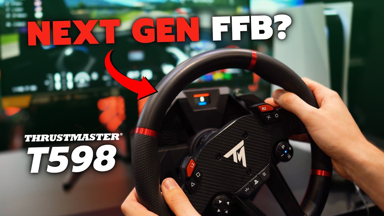 Thrustmaster T598 Entry Level Direct Drive for PS5 & PC - First ...