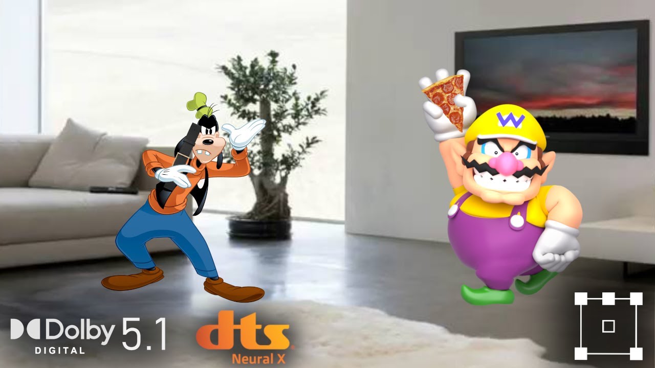 Wario dies from Goofy's Belt after eating his Pizza.ac3 - YouTube