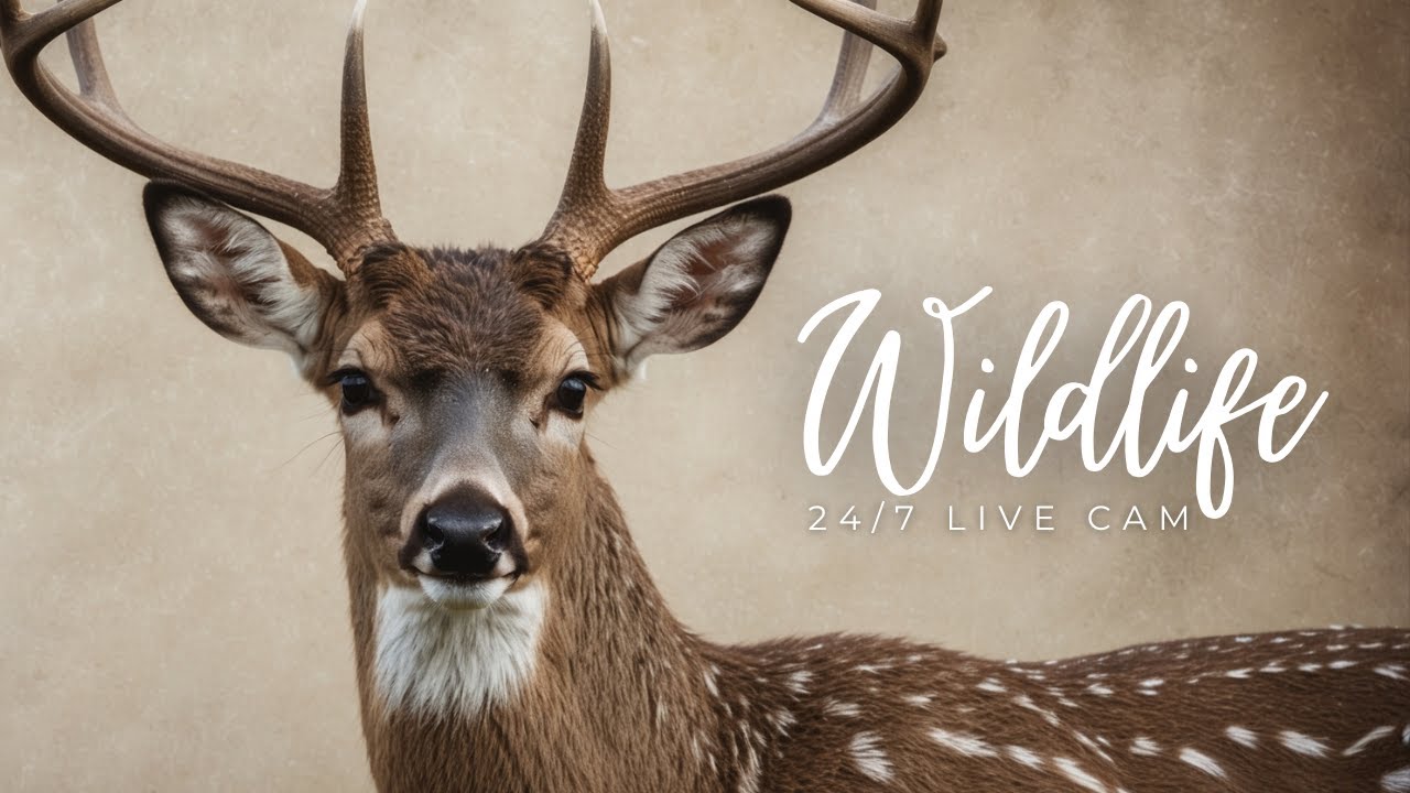 Live Deer Cam - Wildlife Live Cam - YouTube