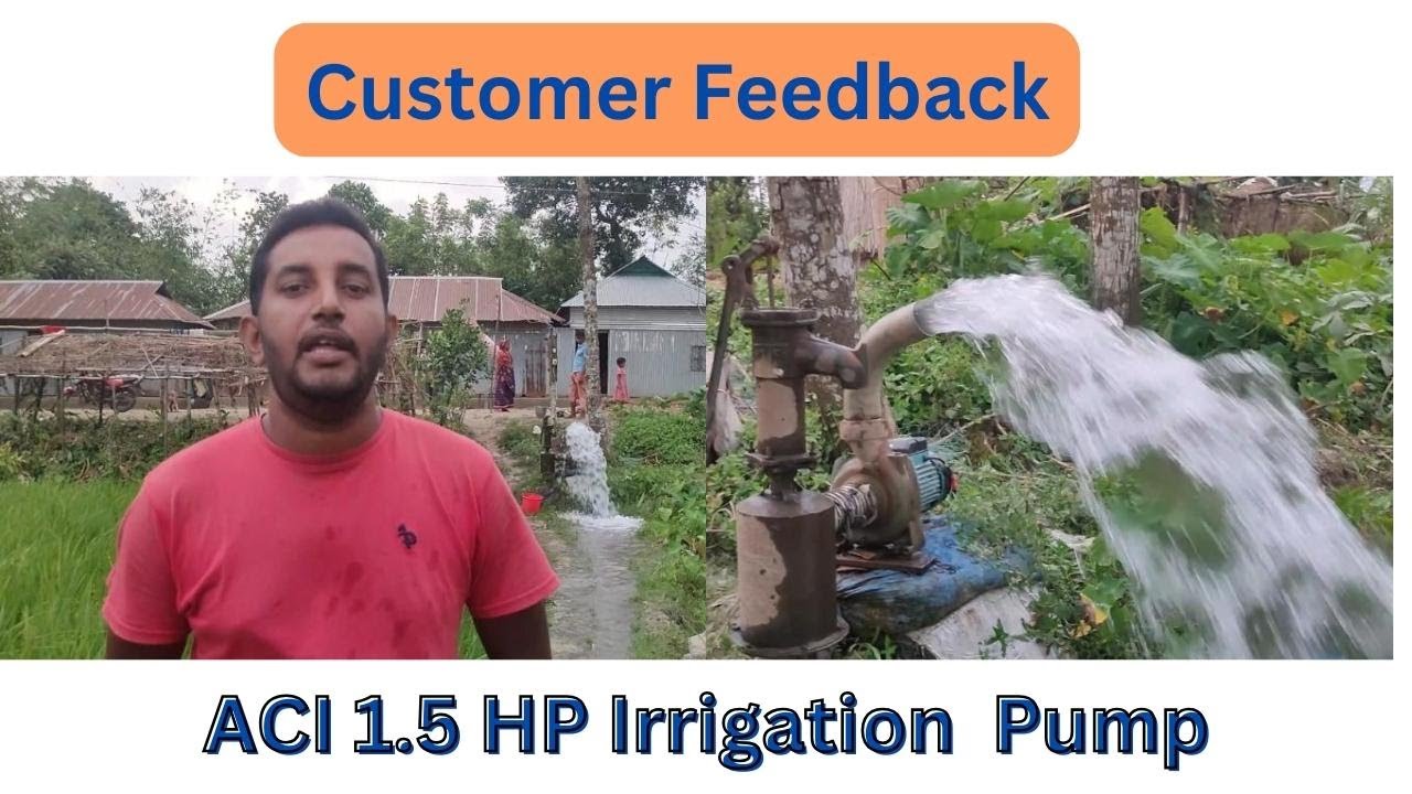 ACI Irrigation Pump | Customer Feedback About The ACI 1.5 HP Irrigation ...