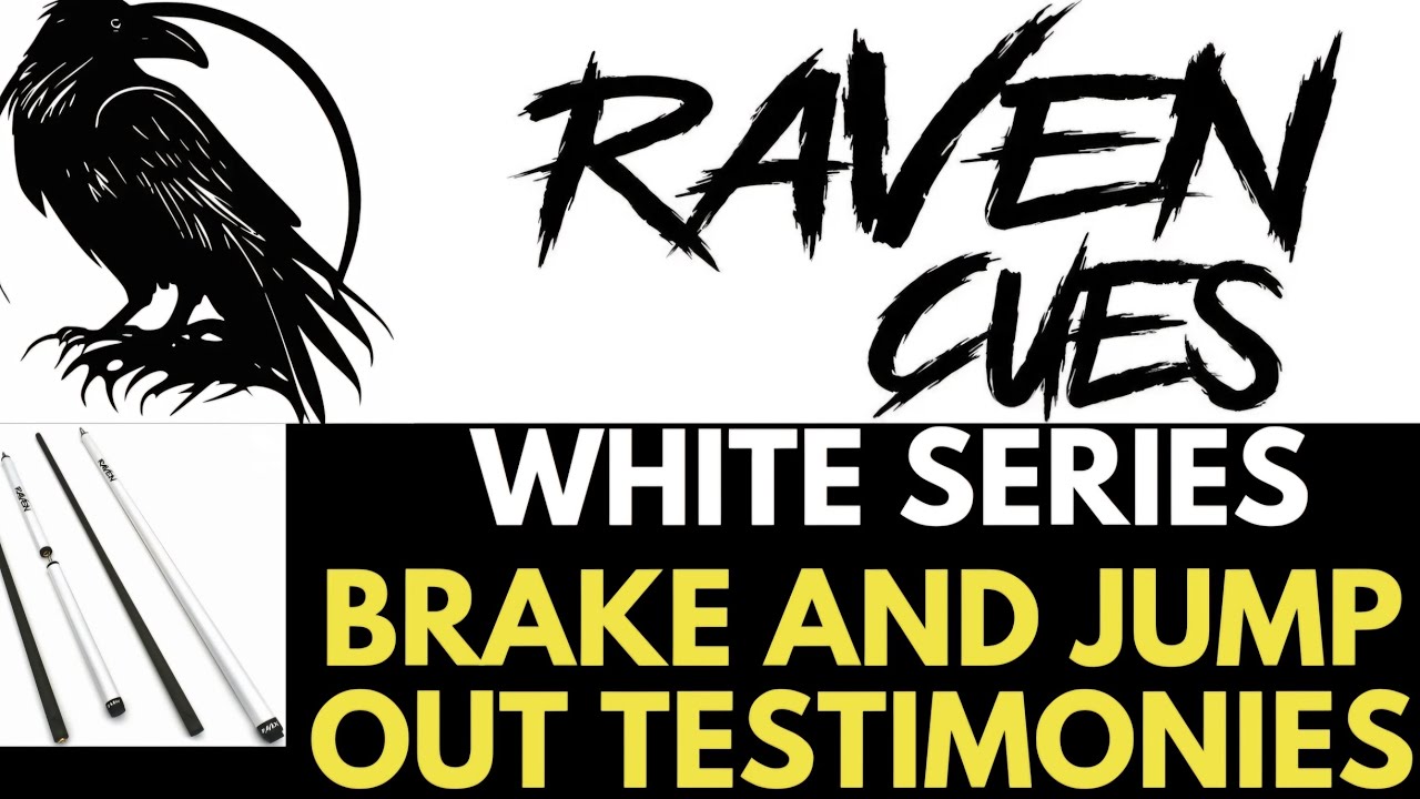 Testimonies of the new Raven White Series Break Cue and Jump Cue ...