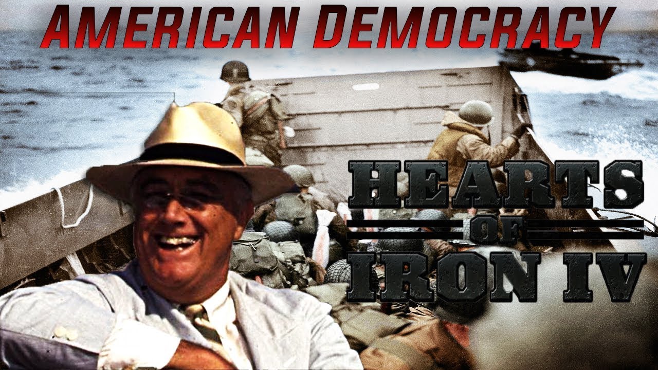HOI 4 Democratic USA Arsenal of Democrocy Multiplayer Livestream - YouTube