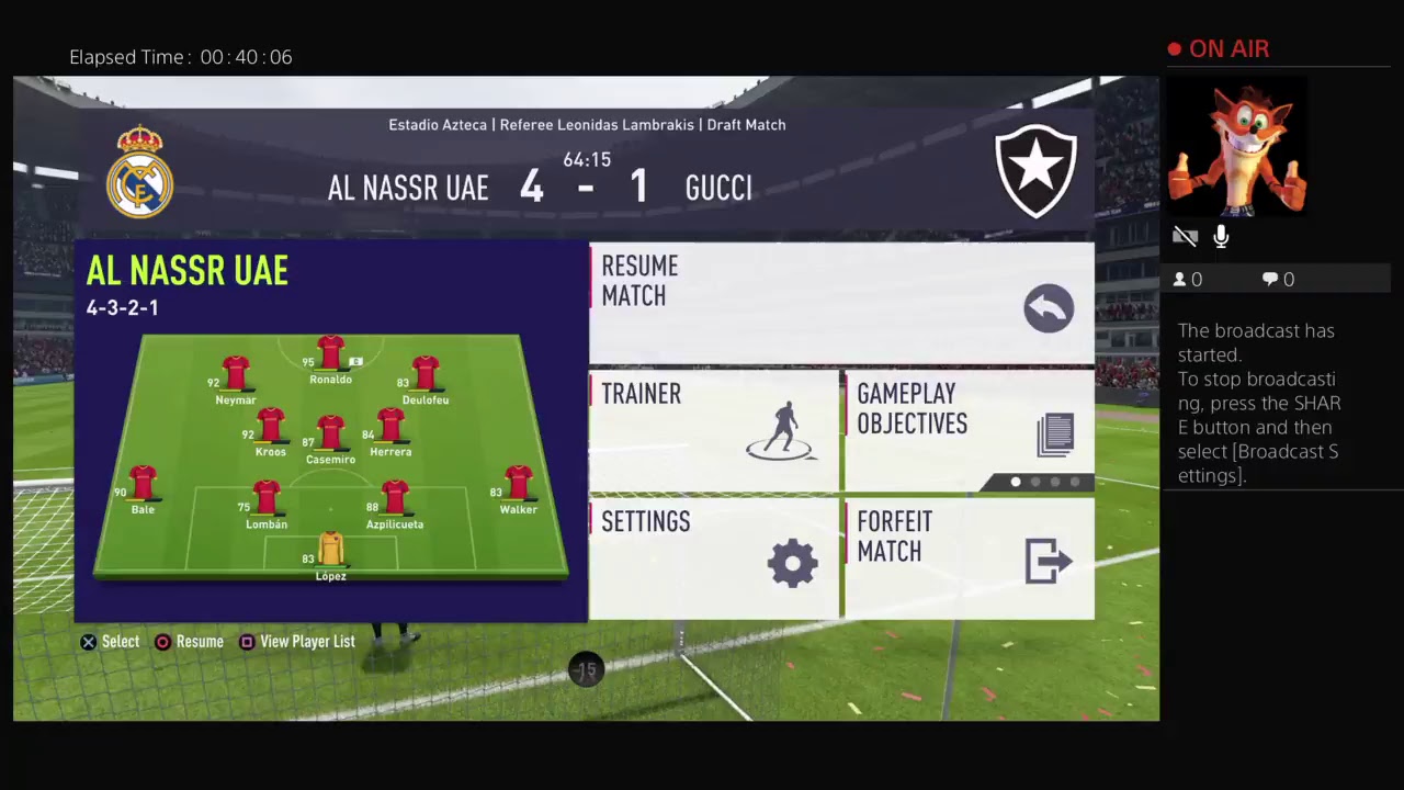 FIFA 18 FUT DRAFT MATCH - YouTube