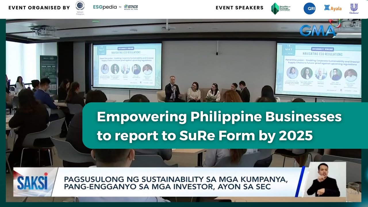 GMA Integrated News Interview: Navigating ESG regulations in ...