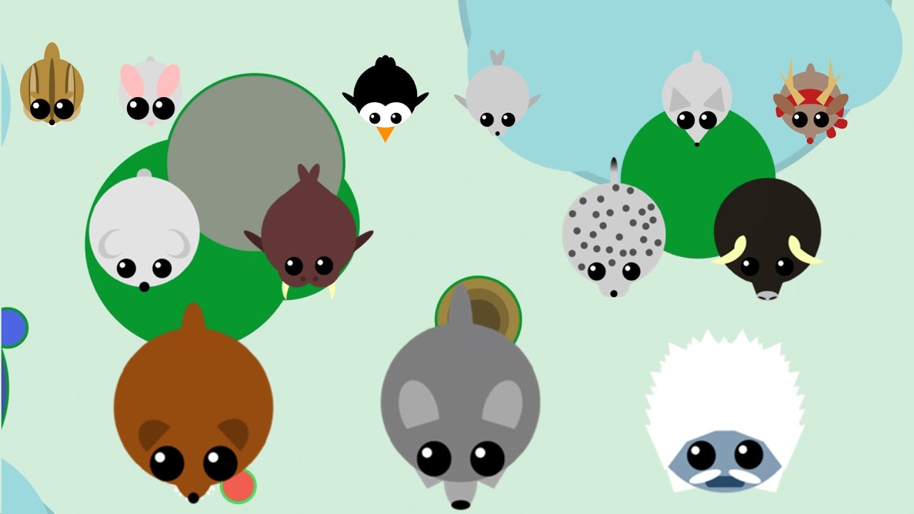 Mope.io - All Arctic Animals (Current) - YouTube