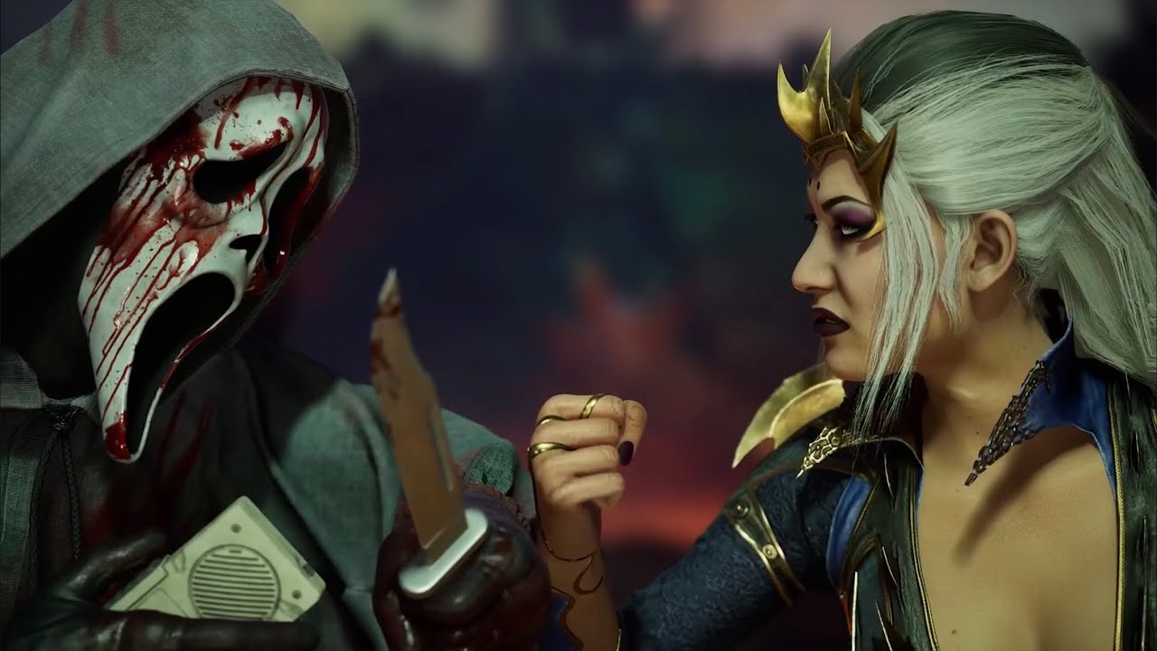 Mortal Kombat 1 - Bloody Ghostface vs Deception Sindel (HARD) - YouTube