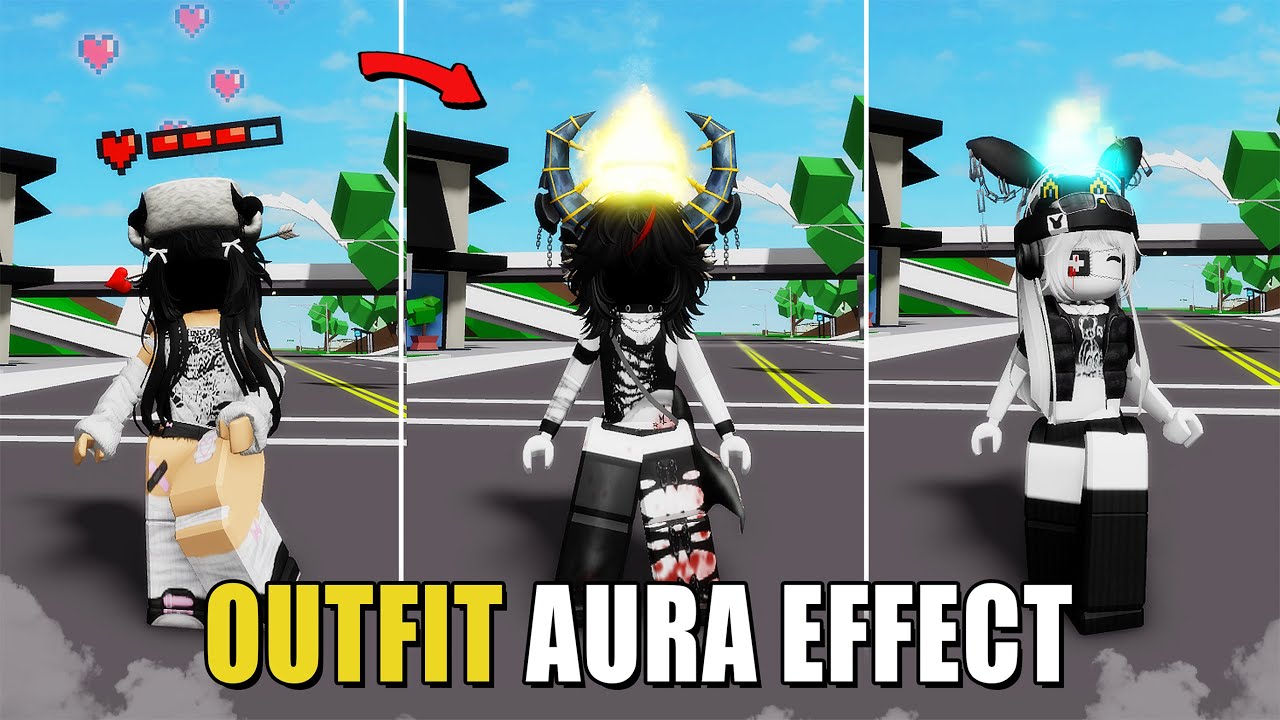 OUTFIT AURA EFFECT FOR GIRL Di Brookhaven (ID/Codes) - Roblox - YouTube