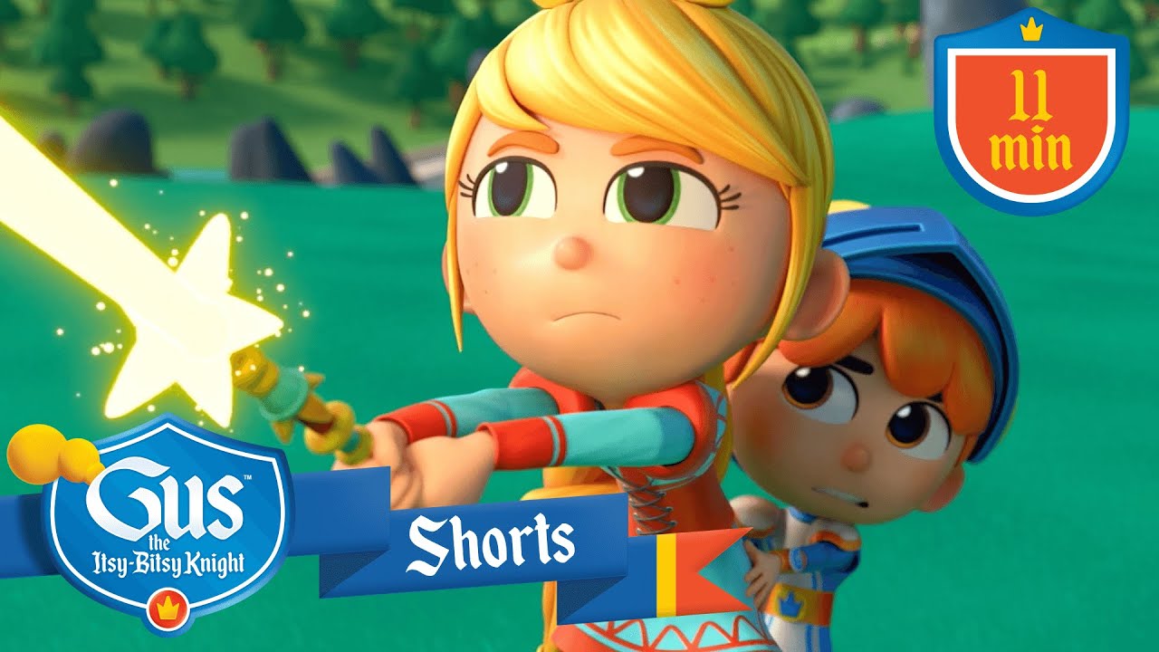 Gus, the Itsy Bitsy Knight - Magical moments | Compilation | Cartoons ...