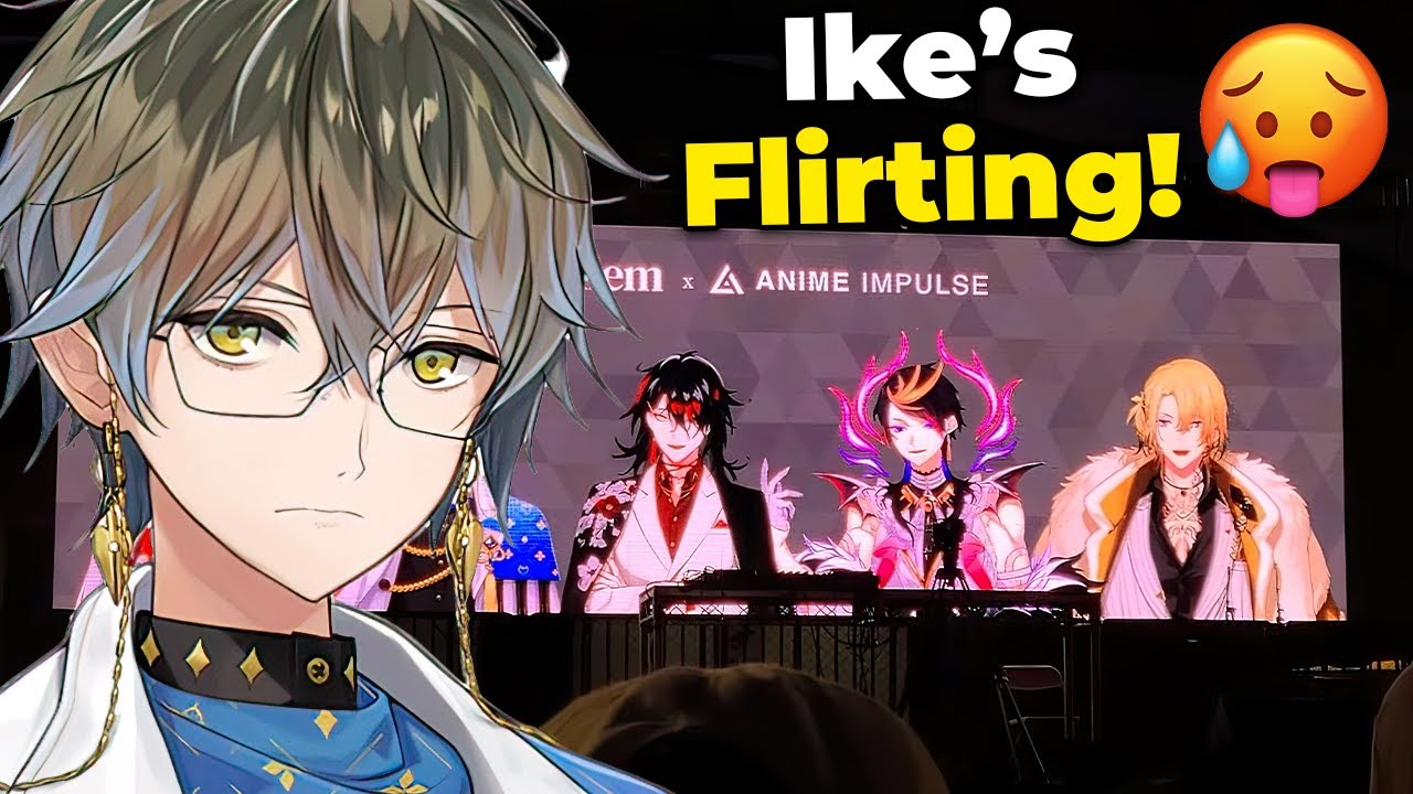 【LIVE SHOW IRL】the crowd goes WILD when Ike Flirts! (Anime Impulse ...