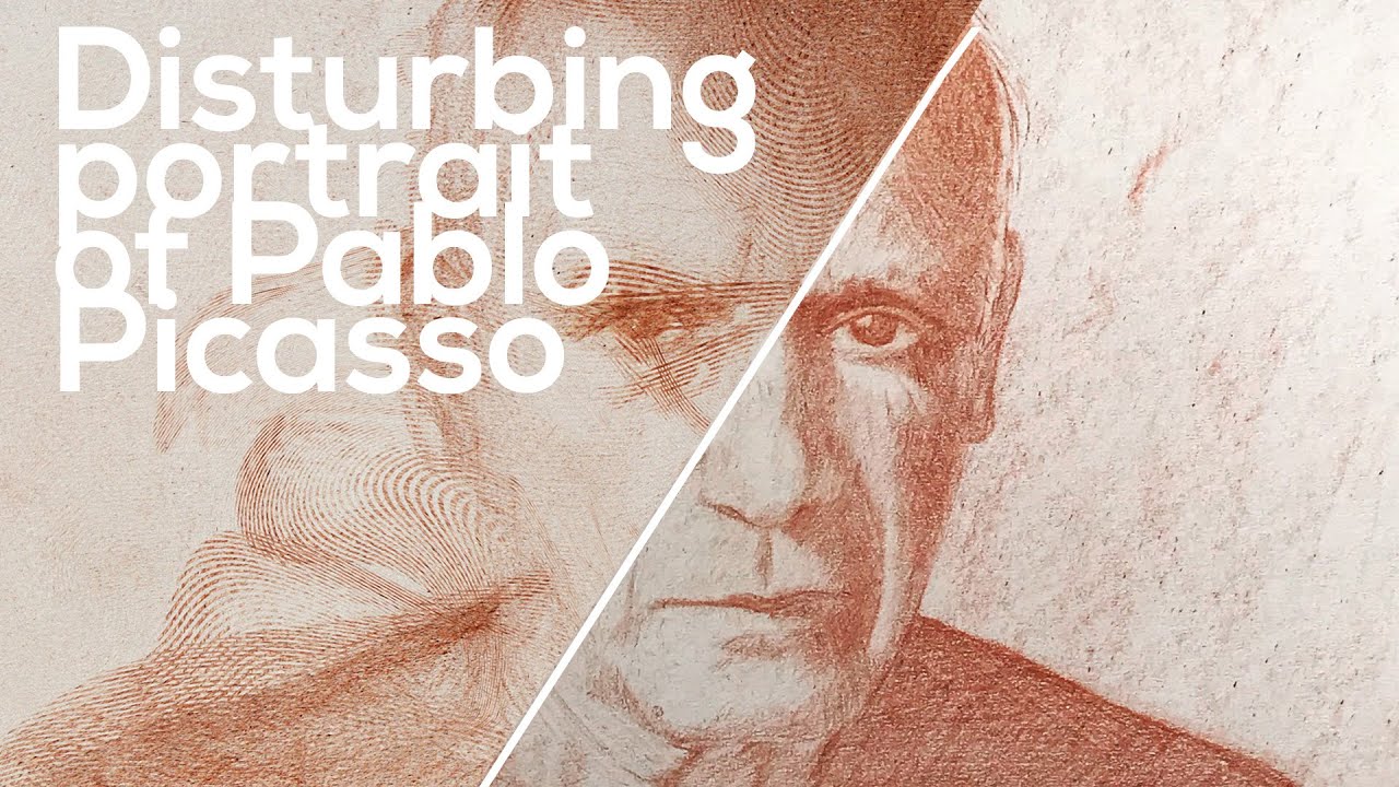 Abstract portrait of Pablo Picasso- Stop Motion - Creation Benoit Beal ...