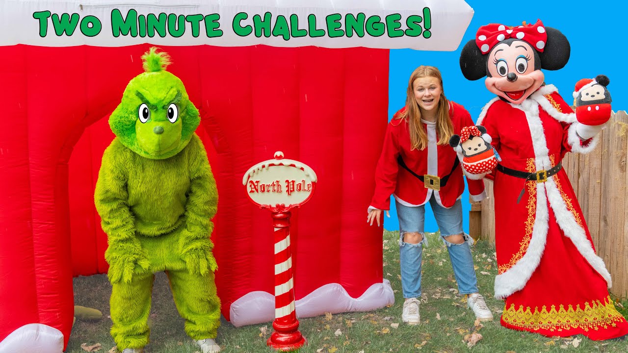 Assistant's 2 Minute Holiday Challenges with Paw Patrol and the Grinch ...